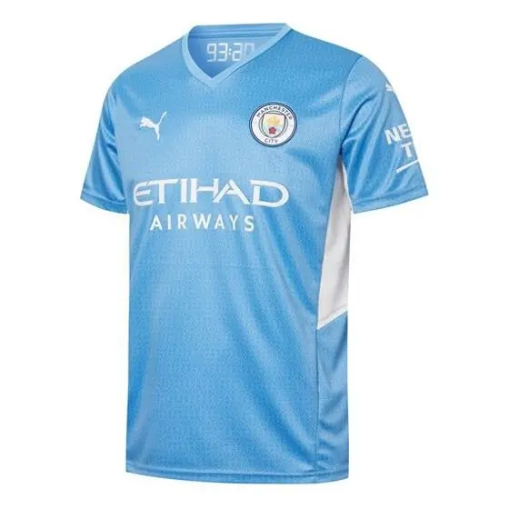 PUMA Manchester City 21/22 Home Fan Edition Jersey - Blue/white