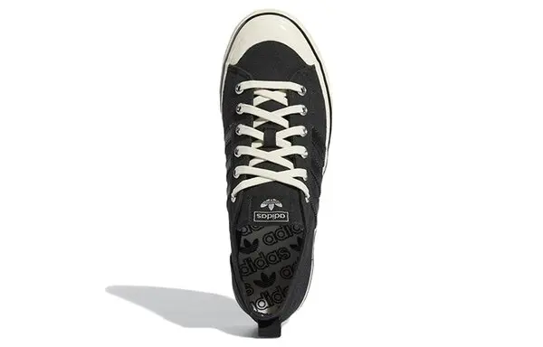 Adidas Nizza Rf 74 Low Top Sneakers - Black