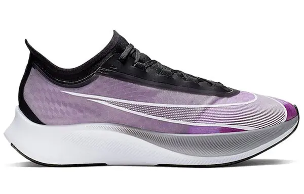 Nike Zoom Fly 3 'hyper Violet' Running Sneakers - Hyper Violet/white-black-wolf Grey