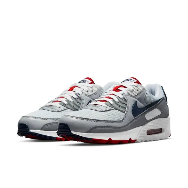 Nike Max 90 "usa Team - Gray/white/red