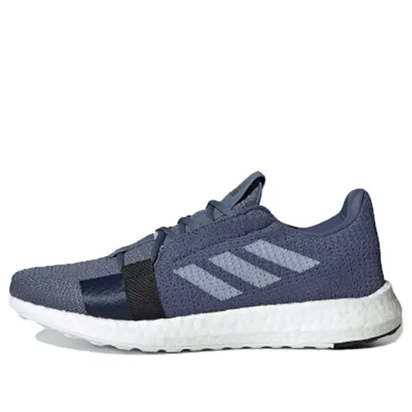Adidas Senseboost Go "tech Ink" Sneakers - Bluegray/white/black