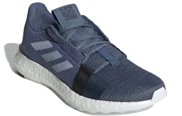 Adidas Senseboost Go "tech Ink" Sneakers - Bluegray/white/black