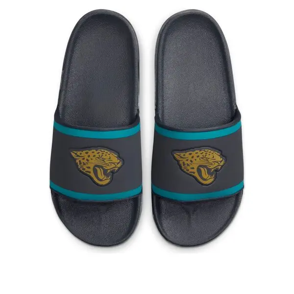 Nike Jacksonville Jaguars Offcourt Slides - Anthracite/blustery/ochre
