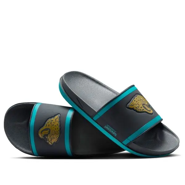 Nike Jacksonville Jaguars Offcourt Slides - Anthracite/blustery/ochre