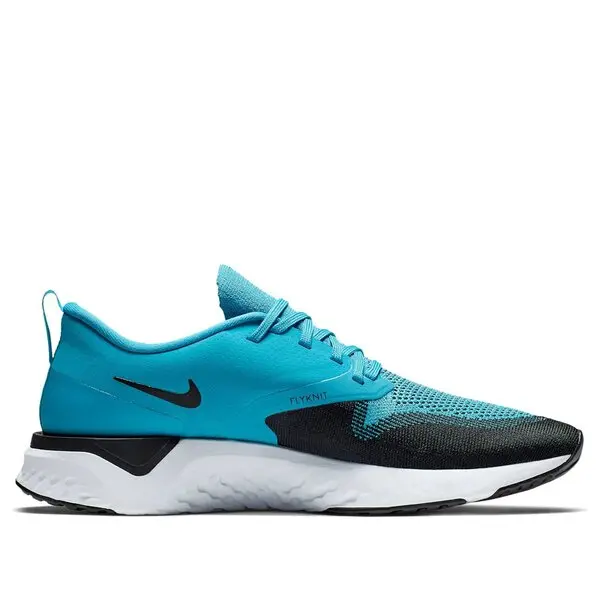 Nike Odyssey React 2 Flyknit - Black/blue