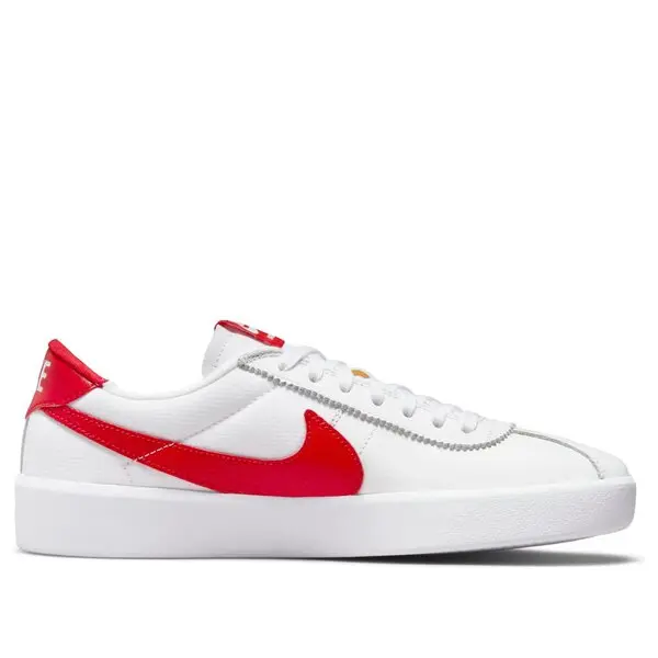 Nike Bruin React Sneakers - White/red