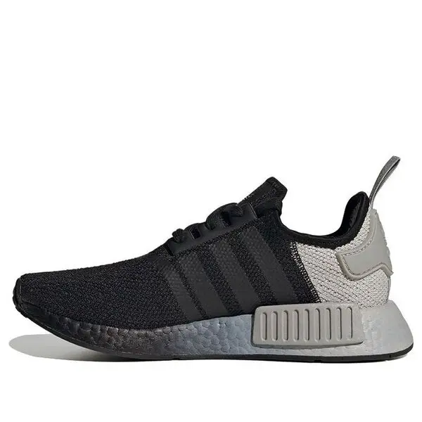 Adidas Nmd_r1 Lace Up Sneakers - Black/gray