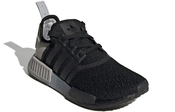 Adidas Nmd_r1 Lace Up Sneakers - Black/gray