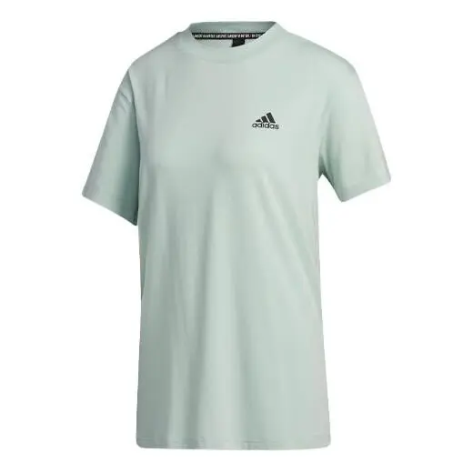 Adidas Training Athleisure Short Sleeve T-shirt - Light Green