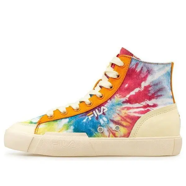 FILA FUSION Canvas High Top Sneakers - Multi-color