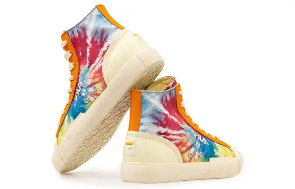 FILA FUSION Canvas High Top Sneakers