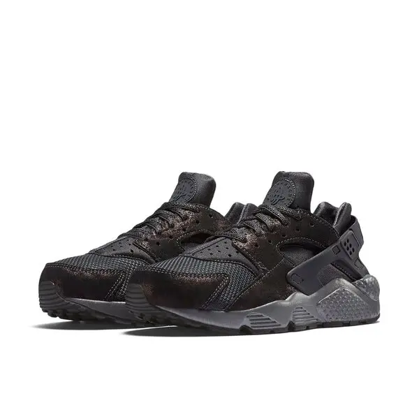 Nike Huarache Run Premium - Black/silver