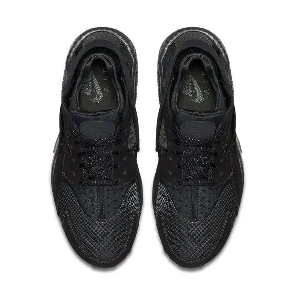 Nike Huarache Run Premium - Black/silver