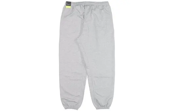 Nike Dri-fit Standard Issue Embroidery Sweatpants Gray