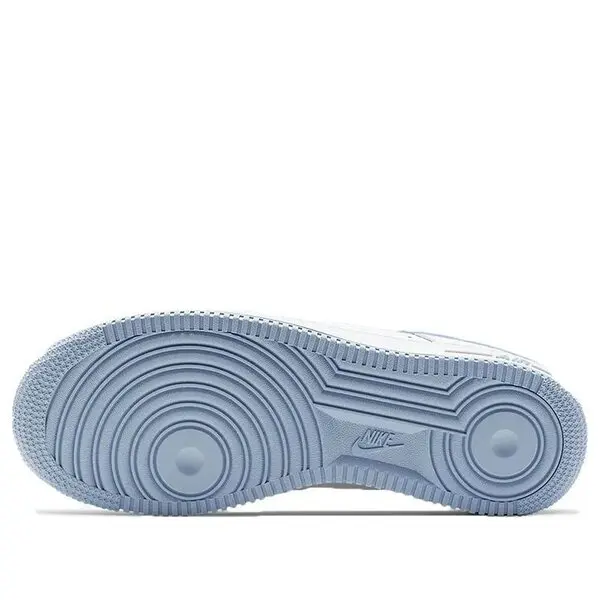 Nike Force 1 Low '07 Patent Sneakers - White/blue