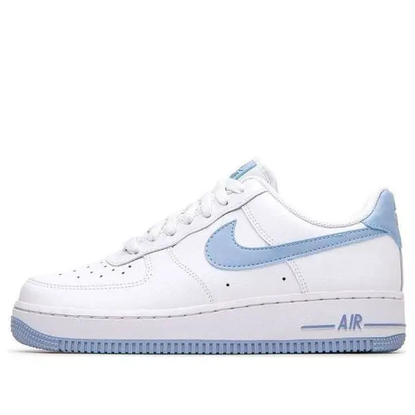 Nike Force 1 Low '07 Patent Sneakers - White/blue