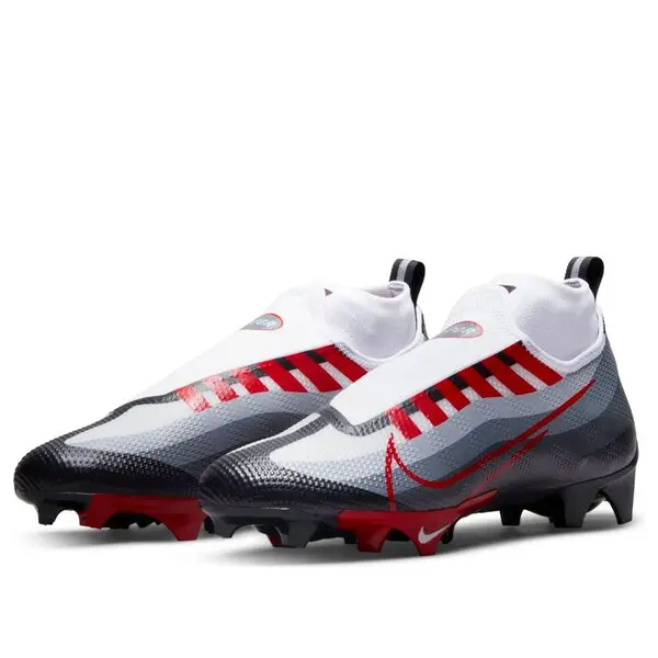 Nike Vapor Edge Pro 360 Athletic Cleats - Black/white/red