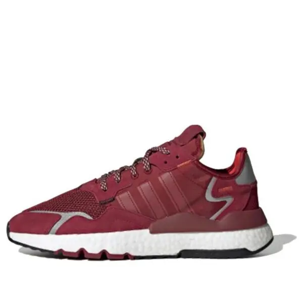Adidas Nite Jogger '3m Burgundy' Sneakers - Red