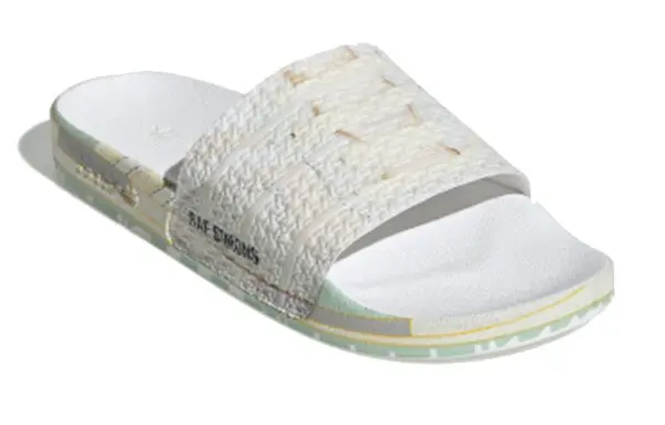 Adidas Raf Simons X Adilette Slides 'trompe L'oeil