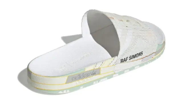 Adidas Raf Simons X Adilette Slides 'trompe L'oeil