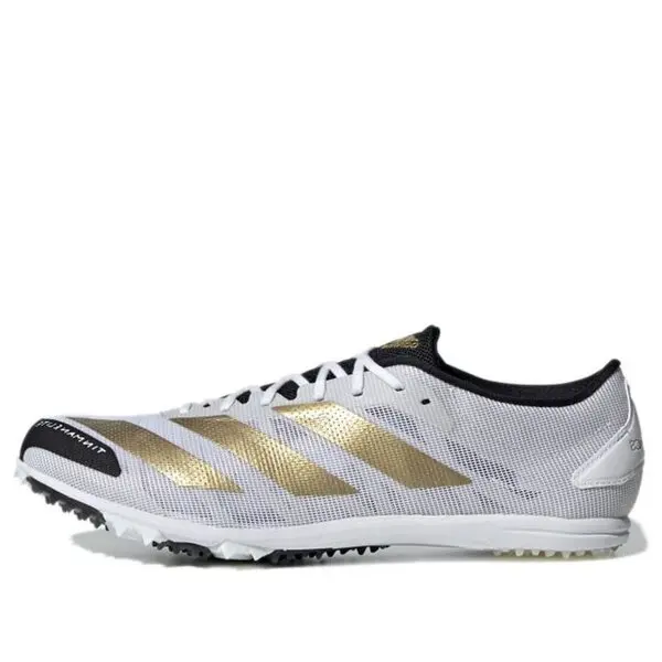 Adidas Adizero Xcs Tme Track Spikes - White/gold