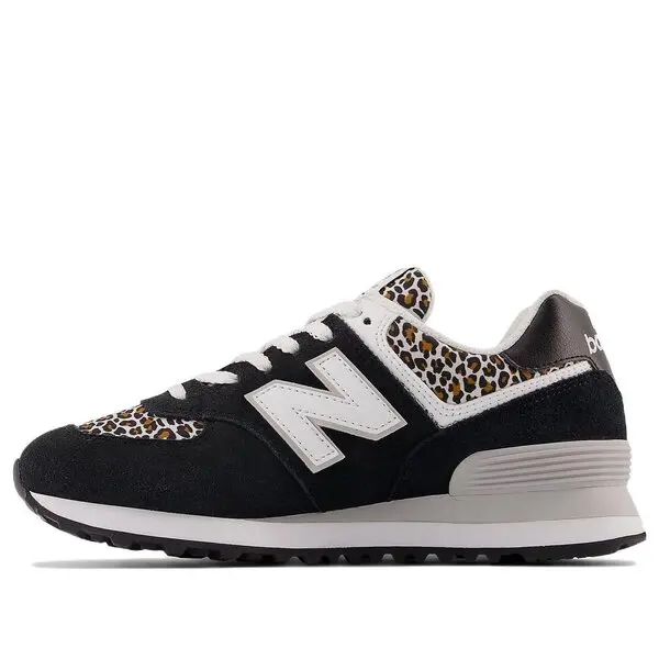 NEW BALANCE 574 Sneakers With Leopard Print Accents
