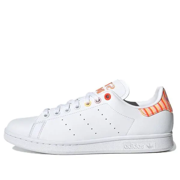 Adidas Stan Smith Sneakers - White/orange