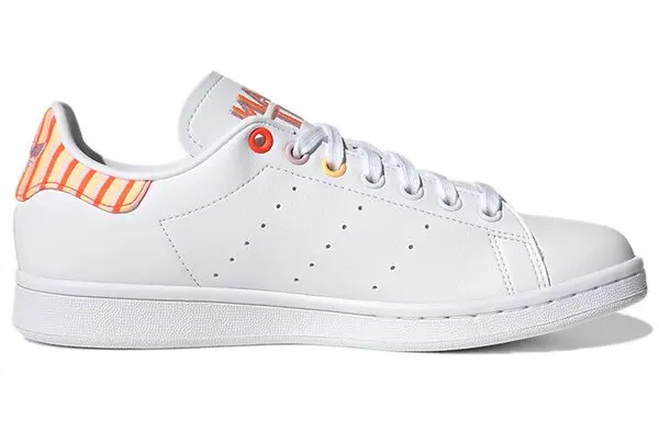 Adidas Stan Smith Sneakers - White/orange