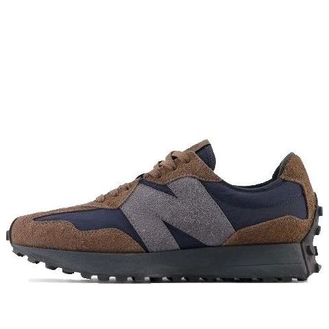 NEW BALANCE 327 "brown Navy" Ms327wi - Brown/navy