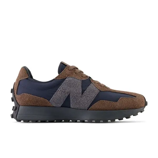NEW BALANCE 327 "brown Navy" Ms327wi - Brown/navy
