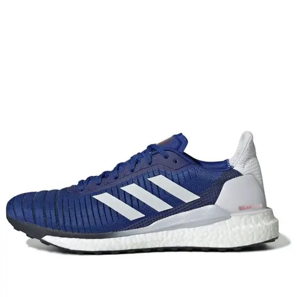 Adidas Solar Glide 19 Athletic Sneakers - Grey/blue