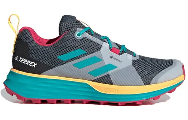 Adidas Two Gore-tex Trail Running Shoes - Black