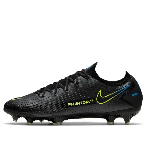 Nike Phantom Gt Elite Fg Football Boots - Black/blue/yellow