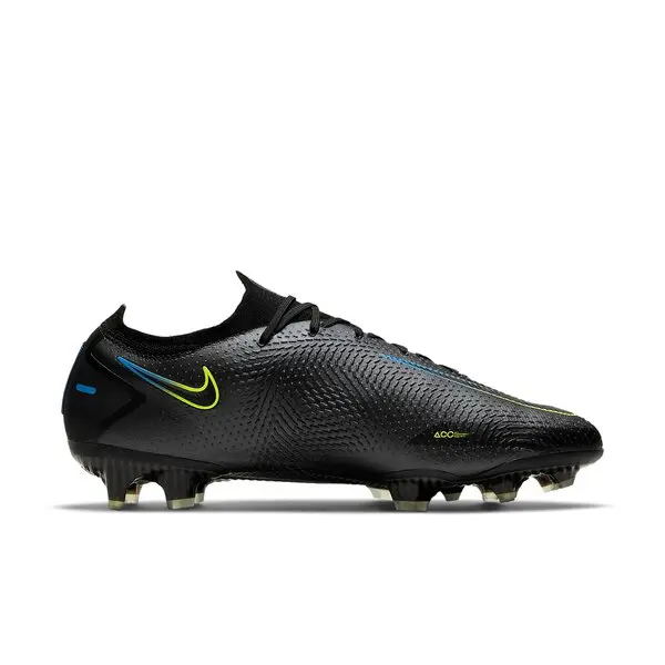 Nike Phantom Gt Elite Fg Football Boots - Black/blue/yellow