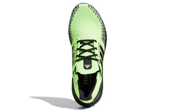 Adidas Ultra Boost 20 "signal Green Black" Sneakers - Green/black