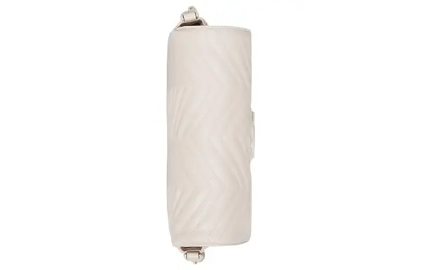 Gucci Gg Marmont Matelasse Shoulder Bag - White