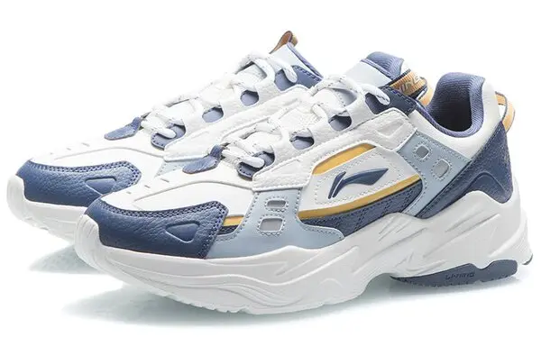 LI-NING Retro Reflective Lace-up Sneakers
