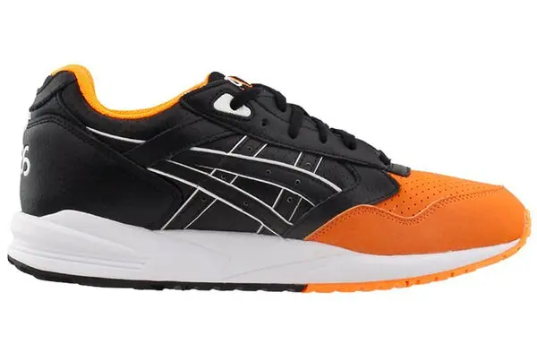 Asics Gel Saga "50/50" Sneakers - Black/orange