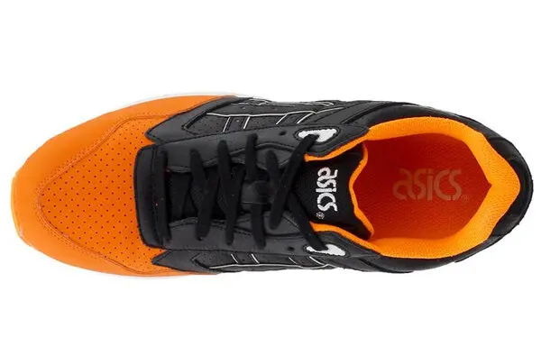 Asics Gel Saga "50/50" Sneakers - Black/orange