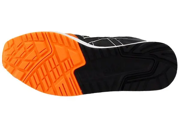 Asics Gel Saga "50/50" Sneakers - Black/orange