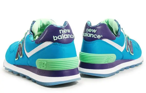 NEW BALANCE 574 "island Pack" Low Top Sneakers - Blue