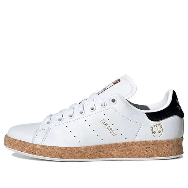 Adidas Marvel X Stan Smith 'i Am Groot' Sneakers - Cloud White/pantone