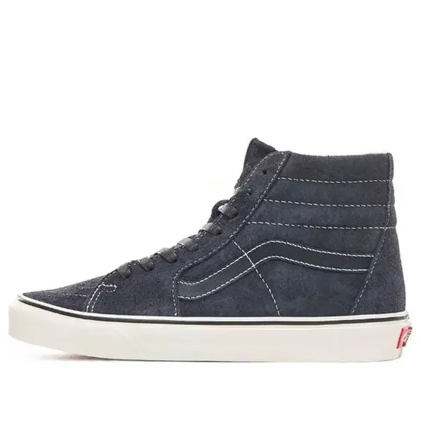 VANS Sk8-hi Suedez Lace-up High-top Sneakers - Blue