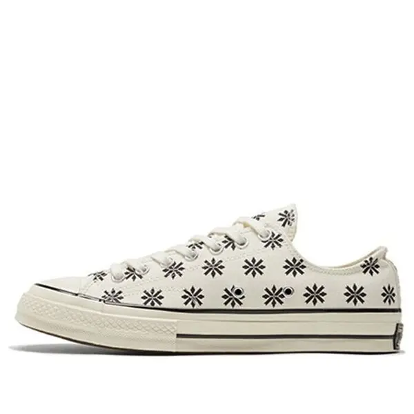CONVERSE Chuck 70 "holiday Sweater" Low Top Sneakers - Black/white