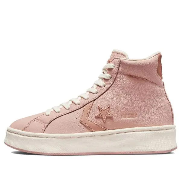 CONVERSE Pro Leather Lift Platform High Top Sneakers - Pink