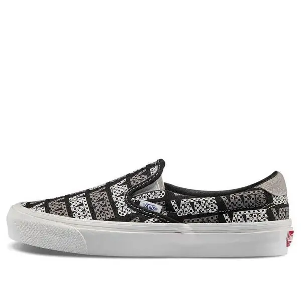 VANS Slip-on 59 Lx Logo Checkerboard - Black