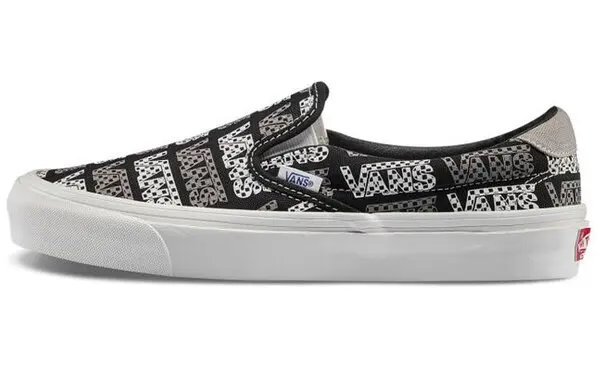 VANS Slip-on 59 Lx Logo Checkerboard - Black