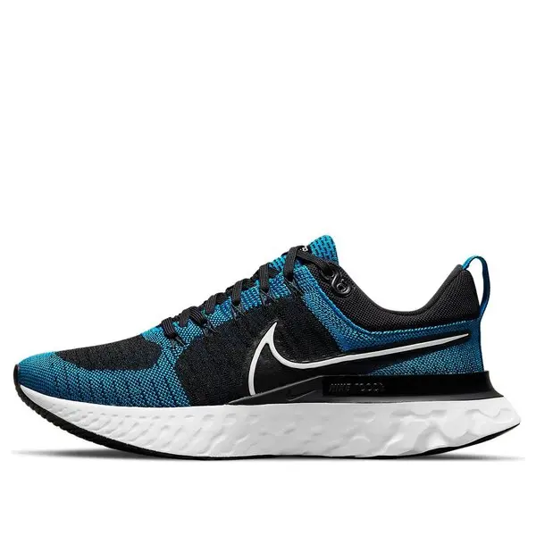 Nike React Infinity Run Flyknit 2 Sneakers - Black/blue