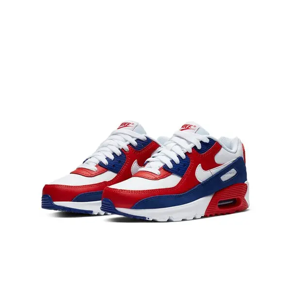 Nike Max 90 Leather "usa - White/blue/red