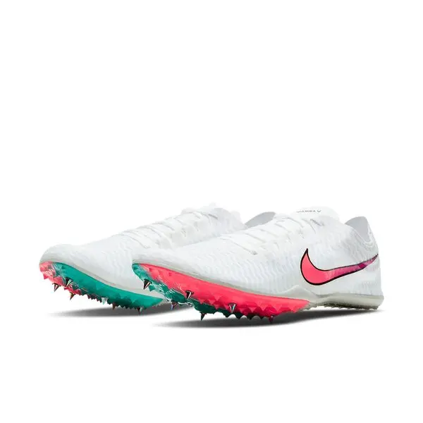 Nike Zoom Mamba 5 Ombre Track Spikes - White